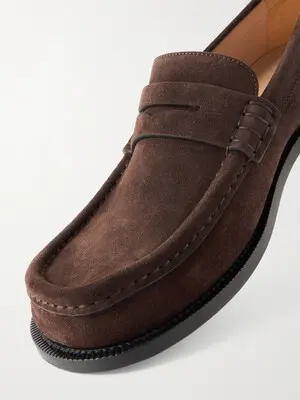 Loewe Campo Suede Loafers