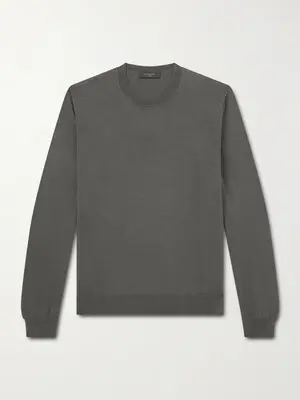 Slowear Crew Neck Sweaters For Men