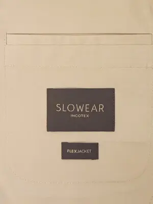 SLOWEAR Cotton-blend Suit Jacket - Neutrals