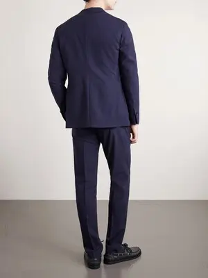 SLOWEAR Tapered Virgin Wool-blend Suit Trousers