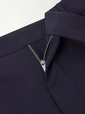 SLOWEAR Tapered Virgin Wool-blend Suit Trousers