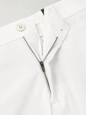 SLOWEAR Slim-fit Cotton-blend Gabardine Chino Shorts