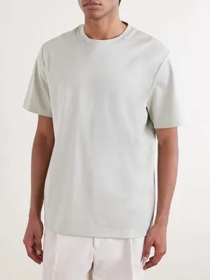 Mr P. Organic Cotton-jersey T-shirt - Green