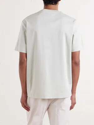 Mr P. Organic Cotton-jersey T-shirt - Green