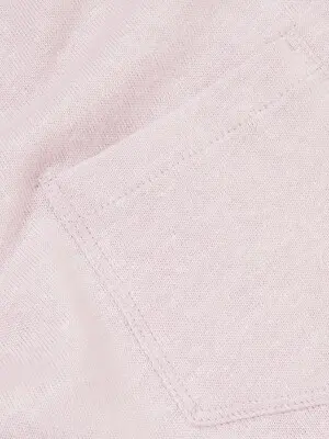 Mr P. Linen And Organic Cotton-blend T-shirt - Pink