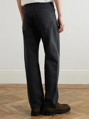 FRAME Relaxed Straight-leg Jeans - Blue