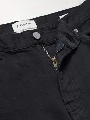 FRAME Relaxed Straight-leg Jeans - Blue