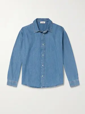 Men's Blue Denim Shirts