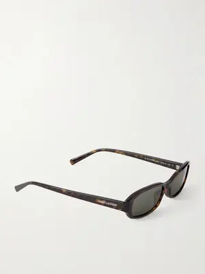 Saint Laurent Panthos Oval-frame Sunglasses