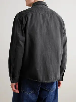 FRAME Denim Overshirt - Black