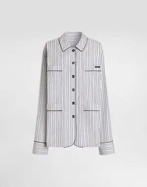 Dolce & Gabbana Vanity Striped Poplin Shirt