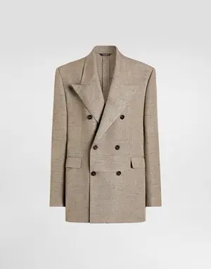 Dolce & Gabbana Double-breasted Sicilia Tweed Jacket