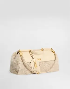 Dolce & Gabbana My Sicily Medium Handbag - Beige