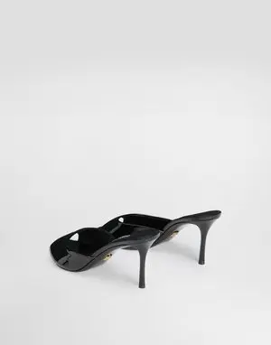 Dolce & Gabbana Keira Patent Leather Mules