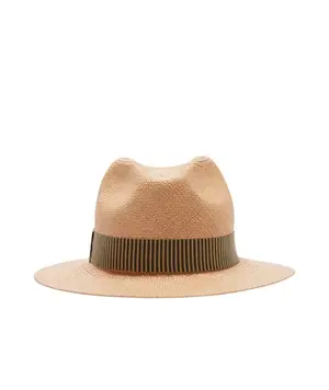 ERES Leone Straw Panama Hat - Beige