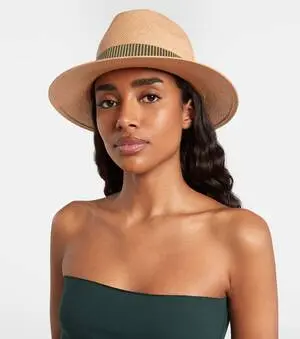 ERES Leone Straw Panama Hat - Beige
