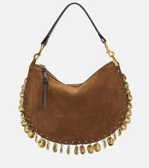 Isabel Marant Oskan Soft Small Crossbody Bag - Brown