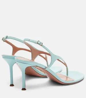 AQUAZZURA Bikini Thong Sandals - Blue