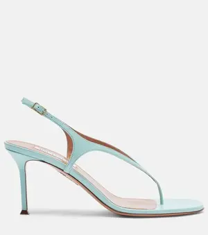 AQUAZZURA Bikini Thong Sandals - Blue