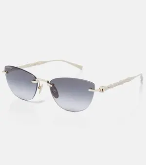 Gucci Bamboo Cat-eye Sunglasses - Grey