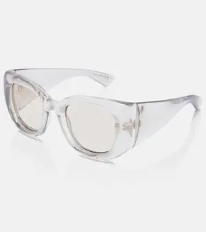 Saint Laurent Sl 903 Howl Oversized Sunglasses - Transparent