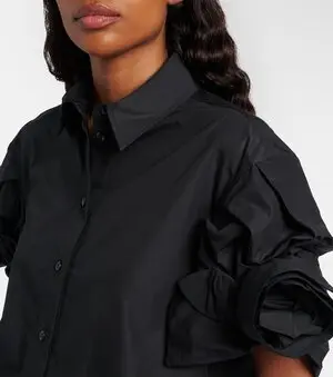 Simone Rocha Puff-sleeve Cotton Shirt