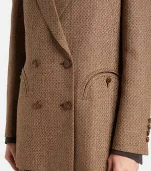 BLAZÉ MILANO Amel Everyday Silk And Wool Blazer