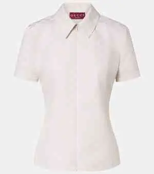 Gucci Gg Shirt - Beige