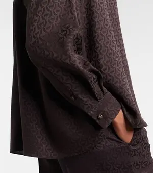 Gucci Printed Silk Shirt