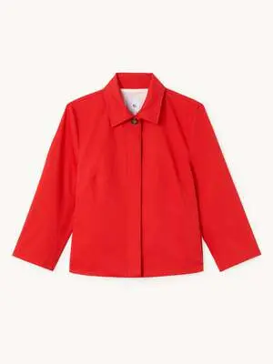 GWYN Sylvie Cotton Twill Jacket - Black