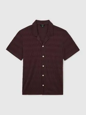 REISS Aleo Shirts - Bordeaux