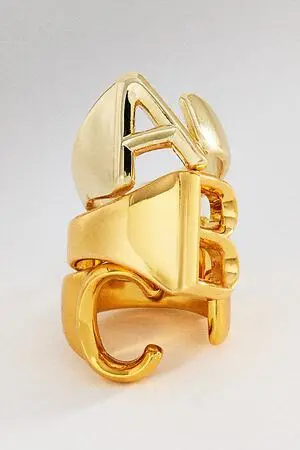 CASA CLARA Monogram Ring - A
