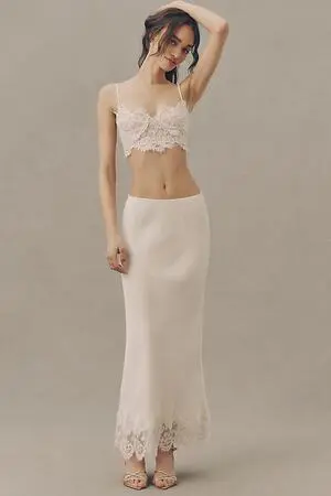 Bardot Lella Lace Bralette Top - Ivory