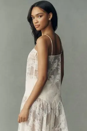 Bardot Hildie Sheer Lace Tank Top