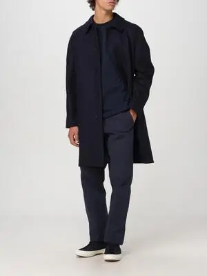 A.p.c. Crewneck T-shirt With Logo - Blue