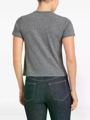 Cinq À Sept Crystal Embellished T-shirt - Grey
