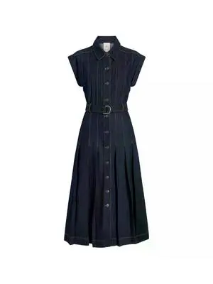 Cinq A Sept Contrast Stitching Day Dresses