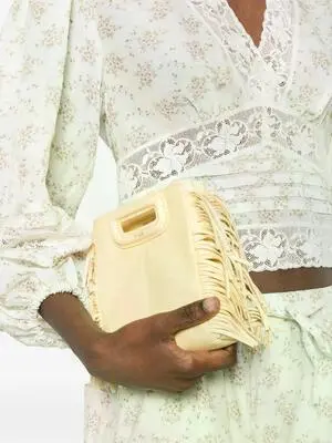 Maje Mini Fringe Tote Bag