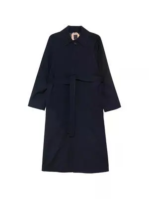 N°21 Belted Trench Coat - Blue