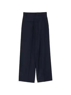 N°21 Pleated Trousers - Blue