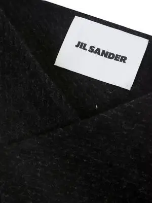 JIL SANDER Logo-patch Scarf