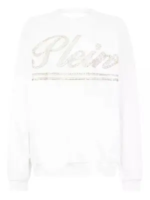 Philipp Plein Embroidered Open-back Sweatshirt