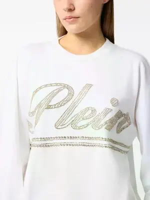 Philipp Plein Embroidered Open-back Sweatshirt
