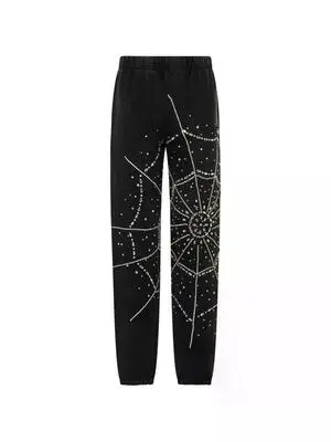 Philipp Plein Spiderweb Strass Joggers