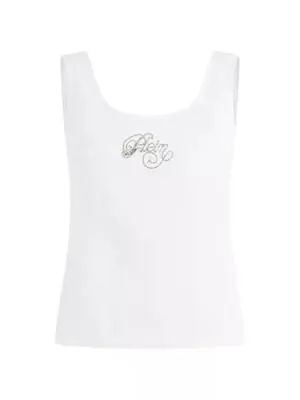 Philipp Plein Open-back Tank Top - White