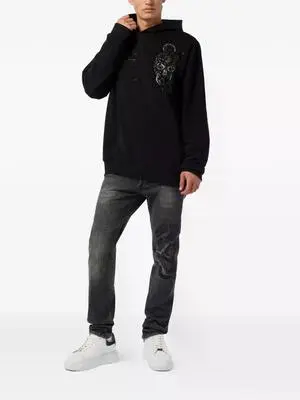Philipp Plein Skull-embellished Hoodie