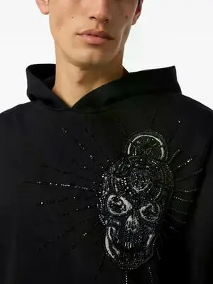 Philipp Plein Skull-embellished Hoodie