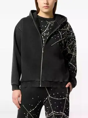 Philipp Plein Hooded Knitwear