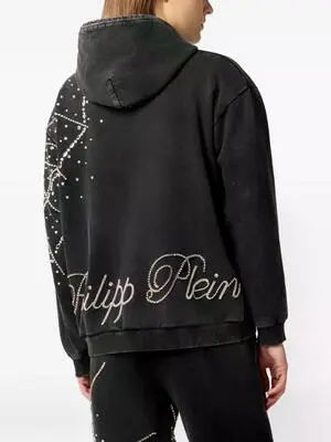 Philipp Plein Hooded Knitwear