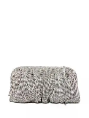 Benedetta Bruzziches Crystal-embellished Clutch - Silver